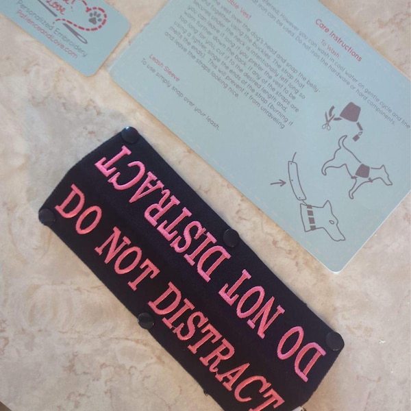 Vest adjustable Size, in Training Do Not Approach, Light Weight Sd ...