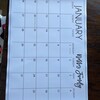 Most Popular: Extra Large Classic Monthly Printed Personalized Wall ...