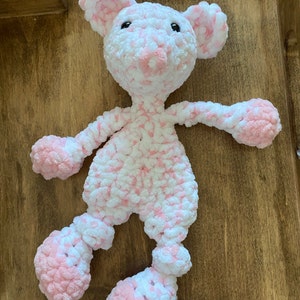 MINI Pia Pig Knotted Lovey Crochet Pig PATTERN - Etsy