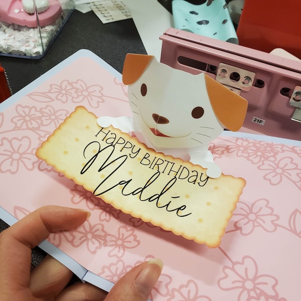 Pattern__pop-up Card__[puppy] (pdf_digital Download File) - Etsy