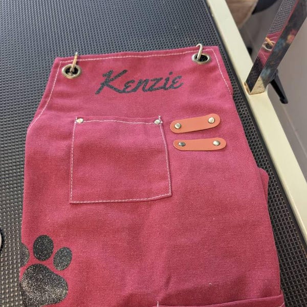 Waterproof Dog Groomer Apron for Pet Groomer Gift for Dog Groomer Gift ...