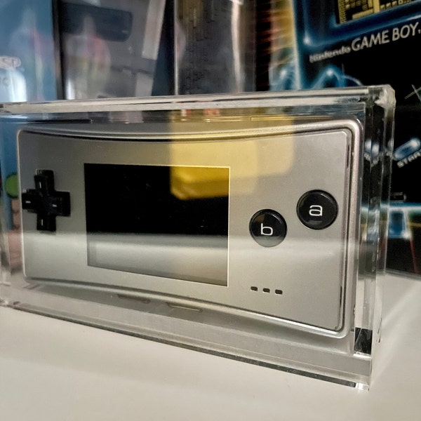 Game Boy Advance Micro Cartvault Acrylic Gameboy GBA Micro System ...