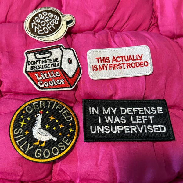 5 Pcs Doctor/nurse Assorted Embroidered Iron on Patches, Medicine ...