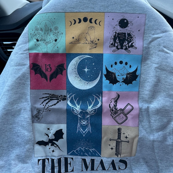 Throne of Glass Shirt Comfort Colors® Manon Blackbeak the Thirteen TOG ...