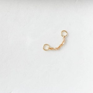 Dangle Helix Chain, Helix Chain, Double Helix Chain Rose Gold, Hidden ...