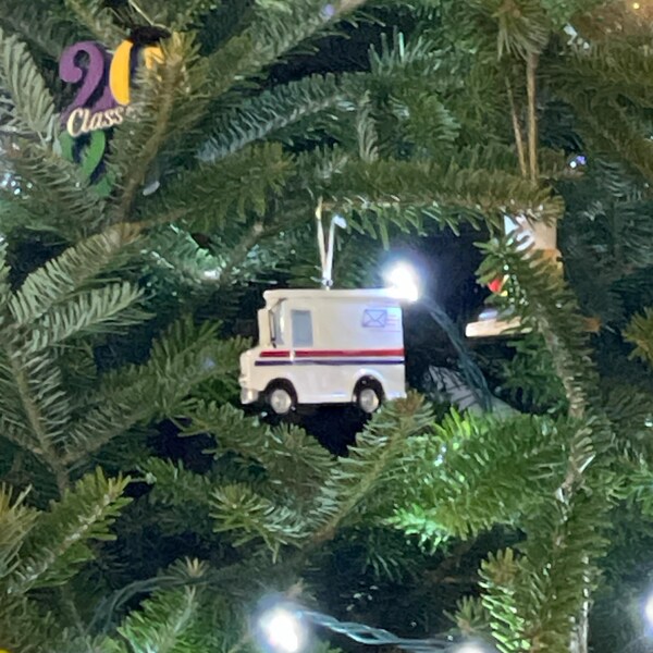 Personalized Ambulance EMT Christmas Ornament, Ambulance Ornament ...
