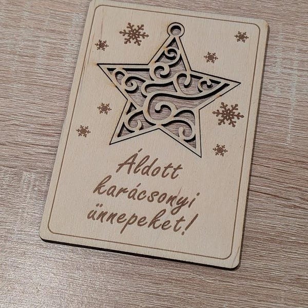 3D Christmas Gift Pop up Cards Bundle, Christmas Greeting Card Laser ...