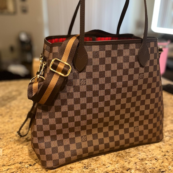 Neverfull Tote Crossbody Strap Conversion Kit for DE or Monogram ...