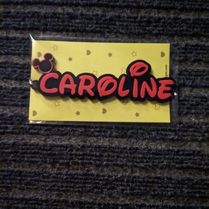 Custom Disney Keychain, Disney Name Key Chain, Disney Name Tags ...