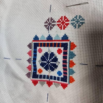 CROSS STITCH KIT aida Version Inca Sampler by Riverdrift House - Etsy