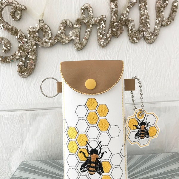 Honey Bee Phone Case, Mobile, 3 Size Cell Phone Design, 6x10 Hoop ...