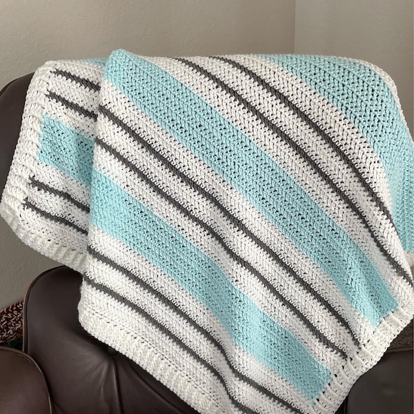 Crochet Woodland Heather Baby Blanket Pattern - Etsy