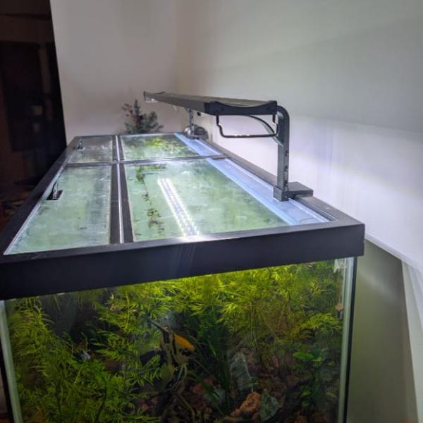 Hang-on-back Aquarium Light Riser | 2-8 Inch Height | Adjustable Height ...