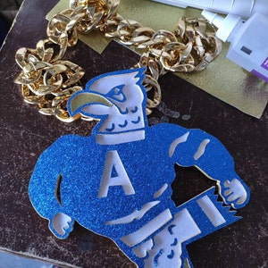 Custom Basketball Turnover Chain Logo Miami Cuban Link Swag Bling ...