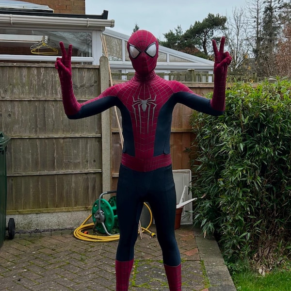 Personalized the Amazing Spider-man 2 Cosplay Bodysuit,costom Spiderman ...