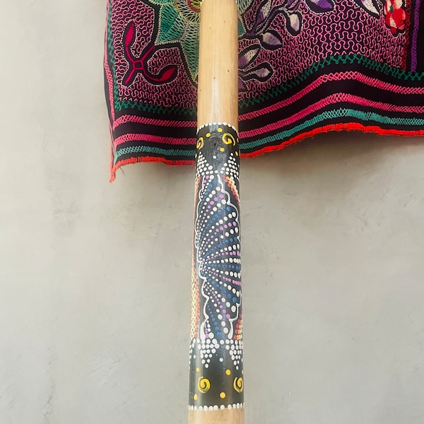 Spiral Travel Didgeridoo Instrument , Didgeridoo Small Australian Bali ...