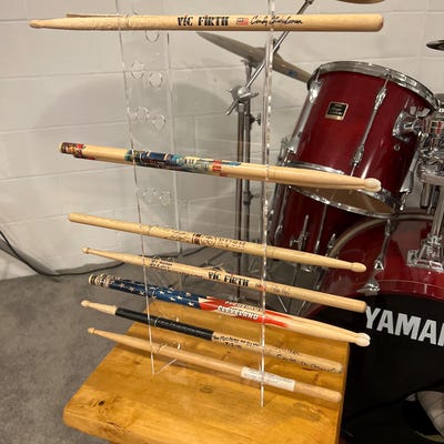 Drumstick Display 5 Sets Drumstick Holder Drumstick Rack Acrylic ...