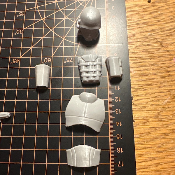 1:12 Scale NCR Desert Ranger Armor Kit 3D Printed Figure Kit - Etsy