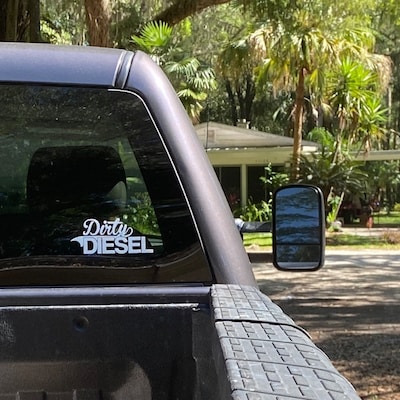 Dirty Diesel Sticker Vinyl Decal Diesel Boosted Dirty Roll Coal ...