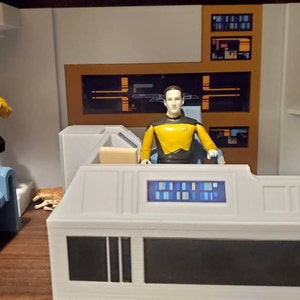 Star Trek TNG Playset: Observation Lounge Collectible Memorabilia for ...