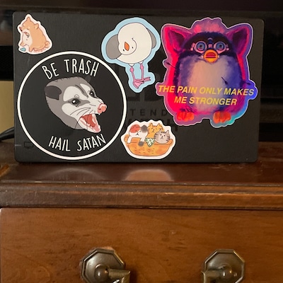 PAIN Gloss Vinyl Sticker - Etsy