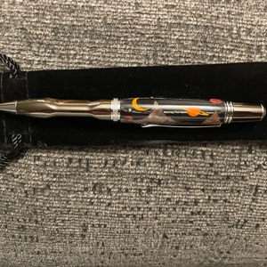 Handmade Wood Pen Caduceus Symbol Inlay Handmade Pen Physician Gift ...