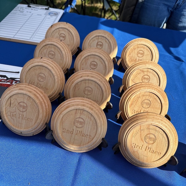 Clay Pigeon Trophy, Shooting Event Trophy - Etsy
