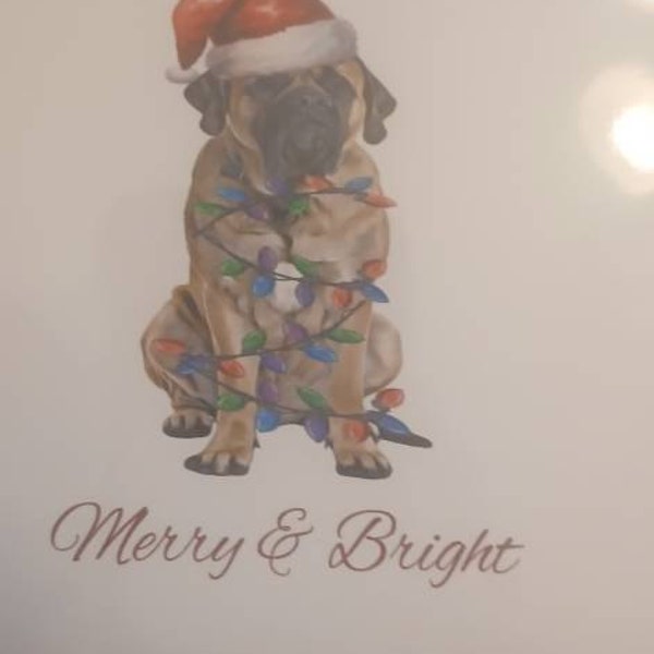 Dog Christmas Cards, Holiday Card Set, Dogs, Dog Stationery, Dog Cards ...