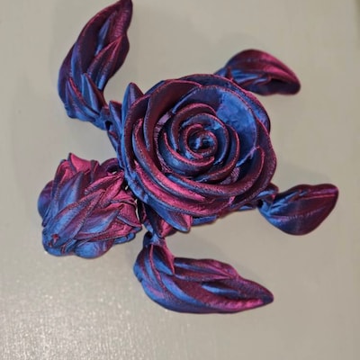 Roseurtle Rose Turtle STL Print Files Articulating Flexi - Etsy