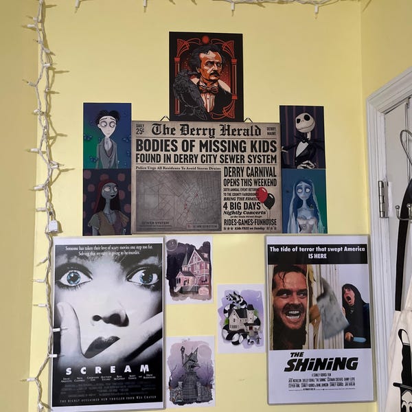 The Other Father Coraline Art Print, the Beldam, Spooky Print, Coraline ...