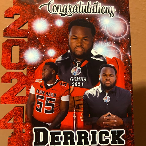 Graduation Sublimation Fan Printed, 2023 Sublimation Fan, MDF Paddle ...