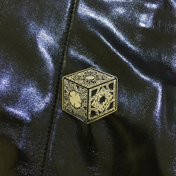 Hellraiser Puzzle Box Horror Enamel Pin | the Lament Configuration ...