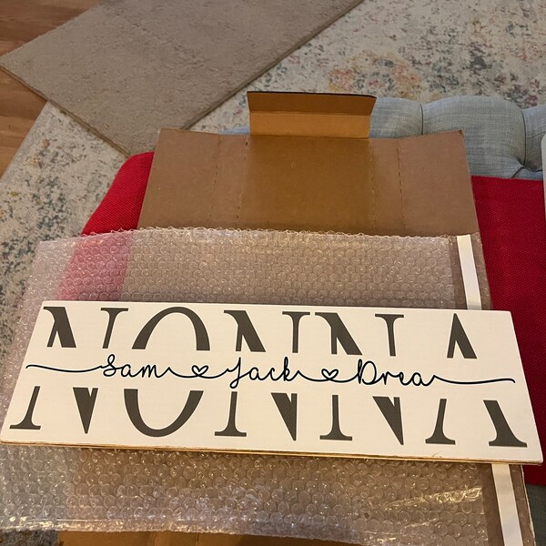 Nonna Sign - Mother's Day Gift for Nonna - Personalized Mothers Day ...