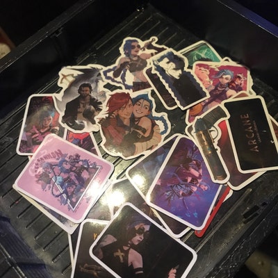 Arcane Stickers Set of 100 Waterproof Vinyl Stickers Anime Stickers ...