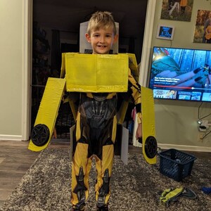 Template for Transforming Car Costume for Kids Halloween Costume ...