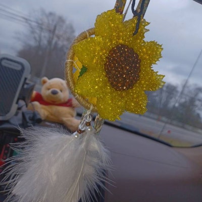Sunflower Car Freshie Sunflower Car Candle Sunflower Car Scent ...