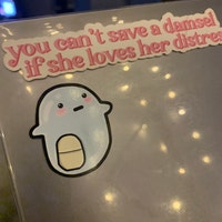 Stoma/ileostomy Bean Sticker 5cm Gloss Sticker Chronic Illness ...