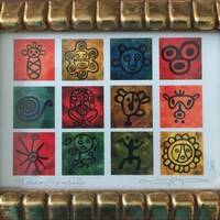 Atabey Taino Goddess Original Painting Taino Symbol of Puerto - Etsy Canada