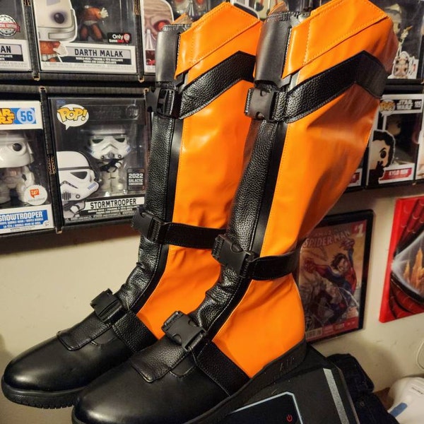 Made to Order Custom Made Deadpool 3 Wolverine Cosplay Shoes Boots ...