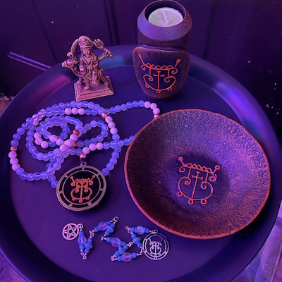 Babalon Statue Thelema Crowley Babalon Sigil Altar Tool Witch - Etsy