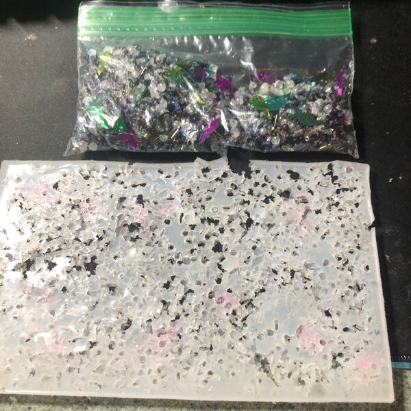 Large Pick Pads-big Options-variety-smiley Sequins-rainbow Mix-thin ...