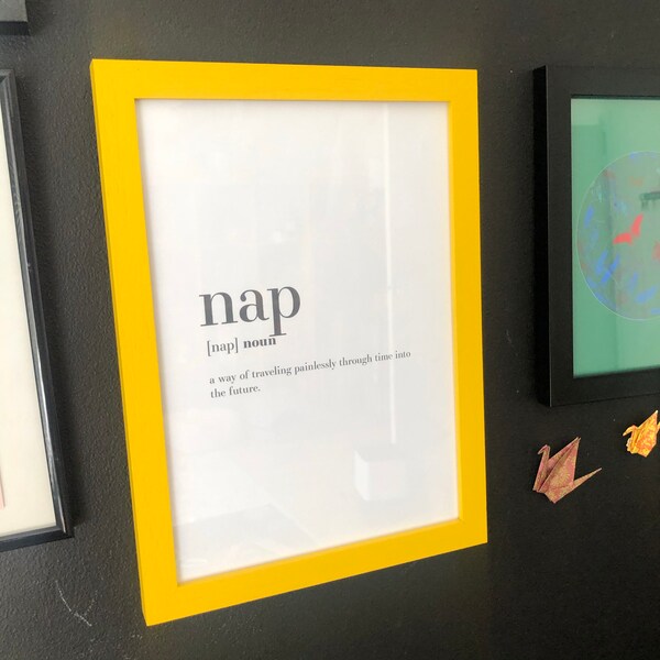 Funny Definition Print, Nap Definition, Back to College, Digital ...