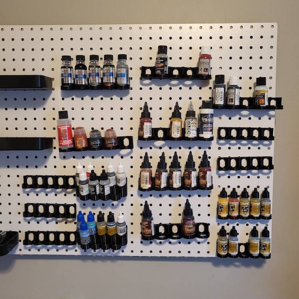 Hobby Storage - Citadel Games Workshop Paint Racks Holders for Peg ...