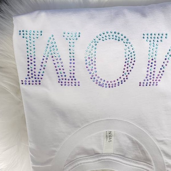 12in. Pattern Scattered, Gradient Rhinestone Template, Rhinestone ...