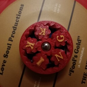 3D Printed Devil 45 Record Adapter With Leds - Etsy