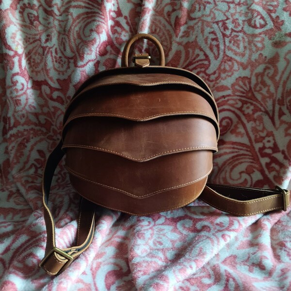 Leather Armadillo Beetle Pill Bug Bag Purse Backpack - Etsy