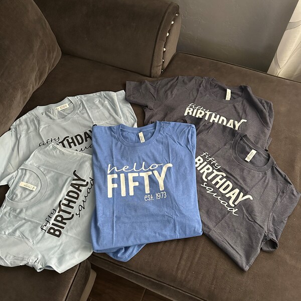 Hello Seventy Est Shirt, 1954 Birthday Group Shirts, 70th Birthday ...