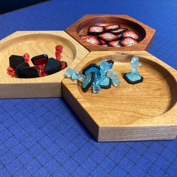 Token Tray for Board Games (walnut/maple/cherry) - Etsy