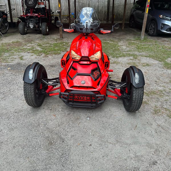 Ryker Can Am Front Fender Side Accent Set of 2 Decals Ryker Motorcycle ...