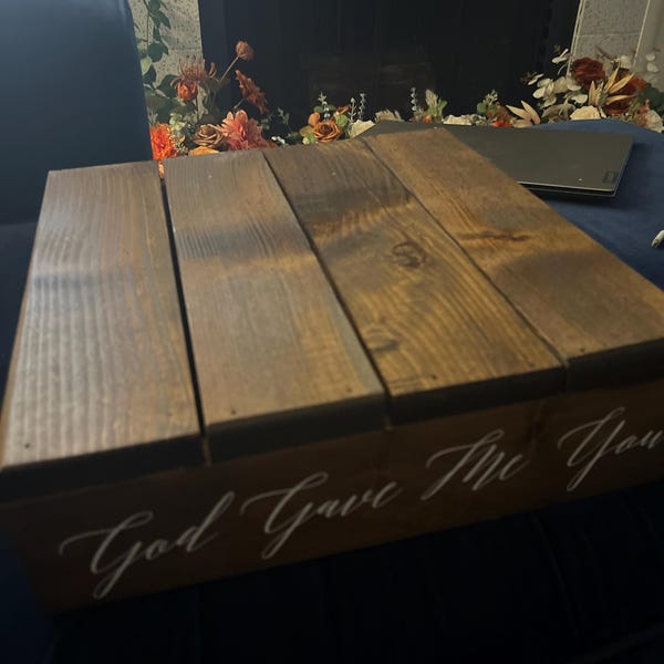 Wood Card Box, Graduation Card Box, Wedding Card Box - Etsy